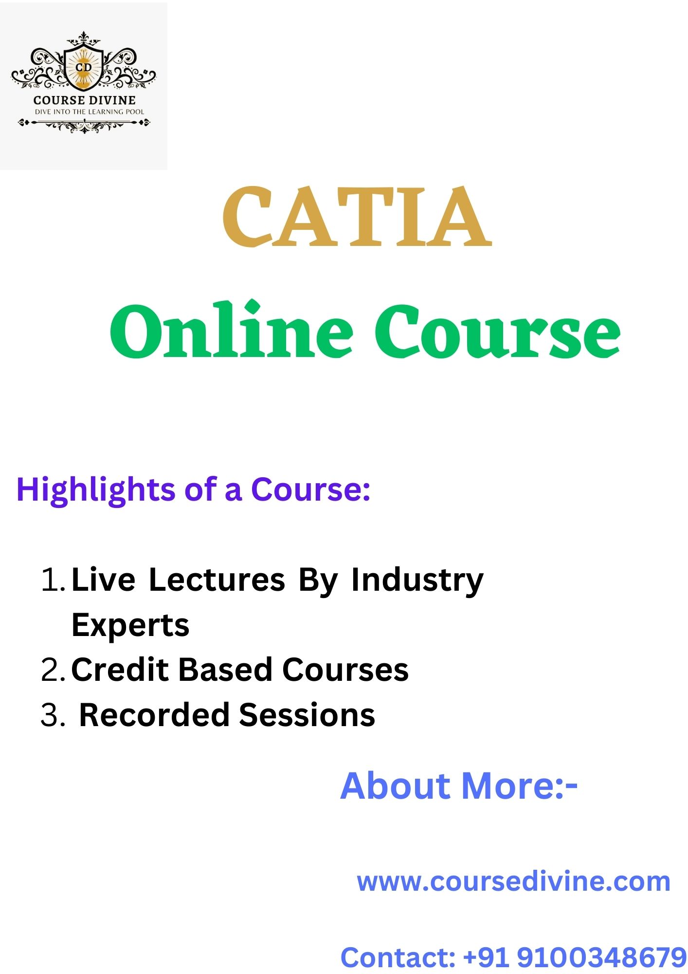 CATIA - Course Divine